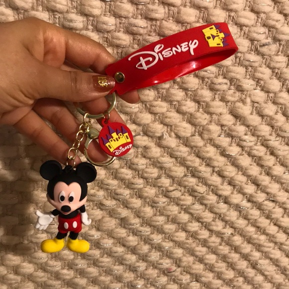 Disney | Accessories | Disney Mickey Mouse Keychain With Yellow Shoes ...